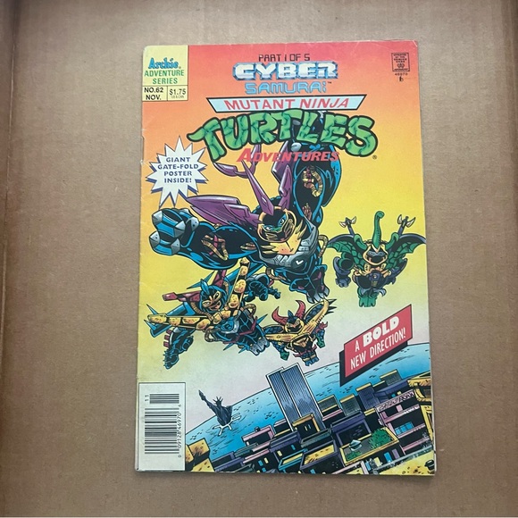 Other | Teenage Mutant Ninja Turtles Adventures 62 1995 Archie Cyber ...